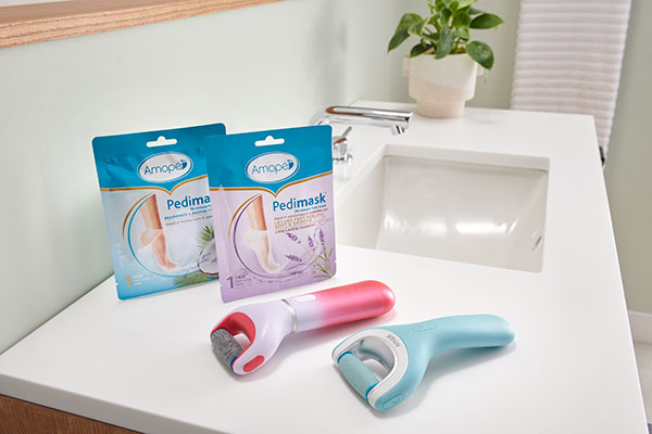 Amope Foot Care: Top Electronic Foot File for at home pedicure - Amope US