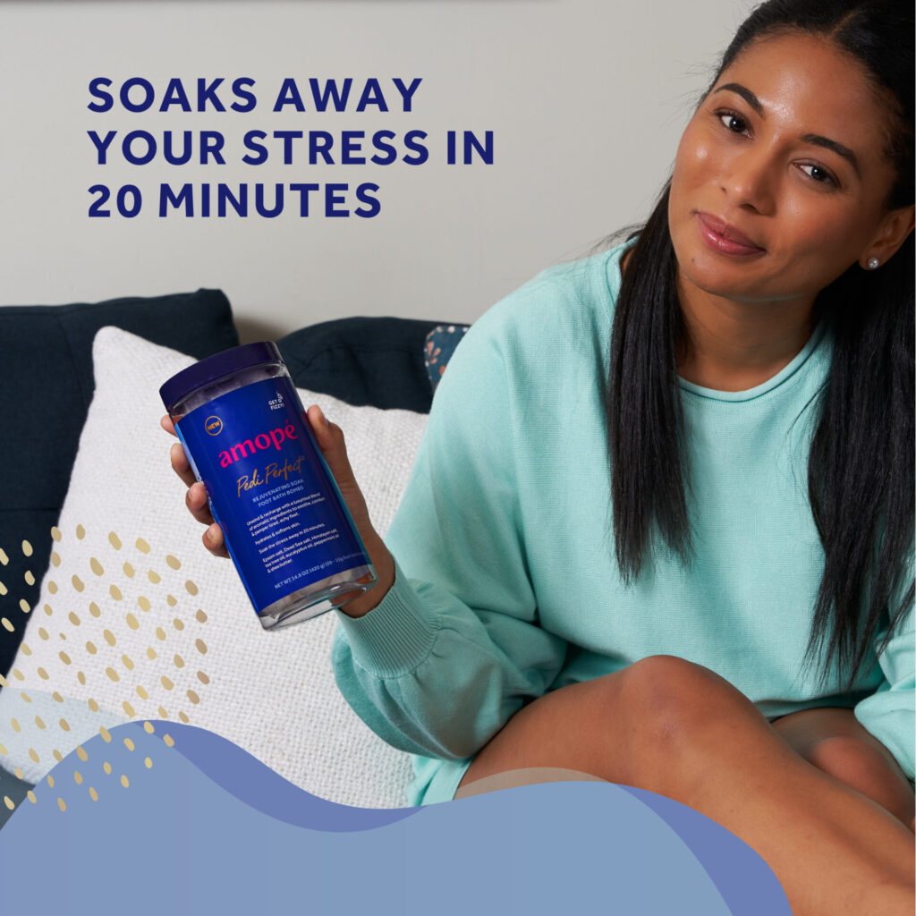 Amopé® Pedi Perfect® Rejuvenating Soak Foot Bath Bombs - Amope US